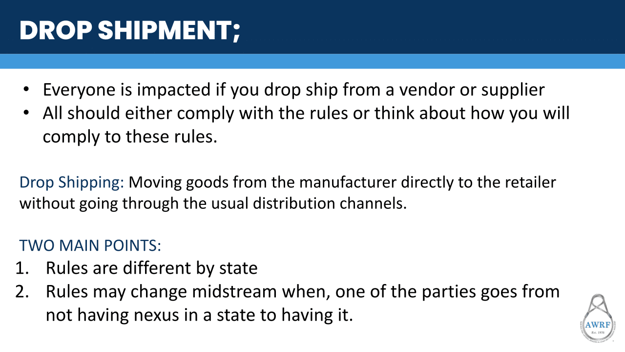 Drop Shipping AWRF